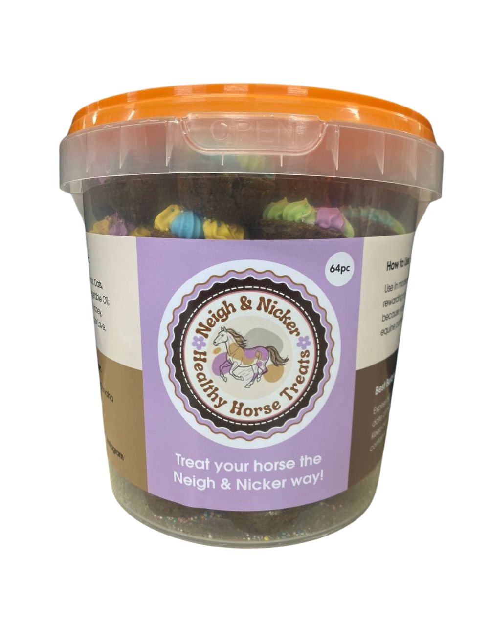 Neigh and Nicker Horse Treats 64 Piece - Horze